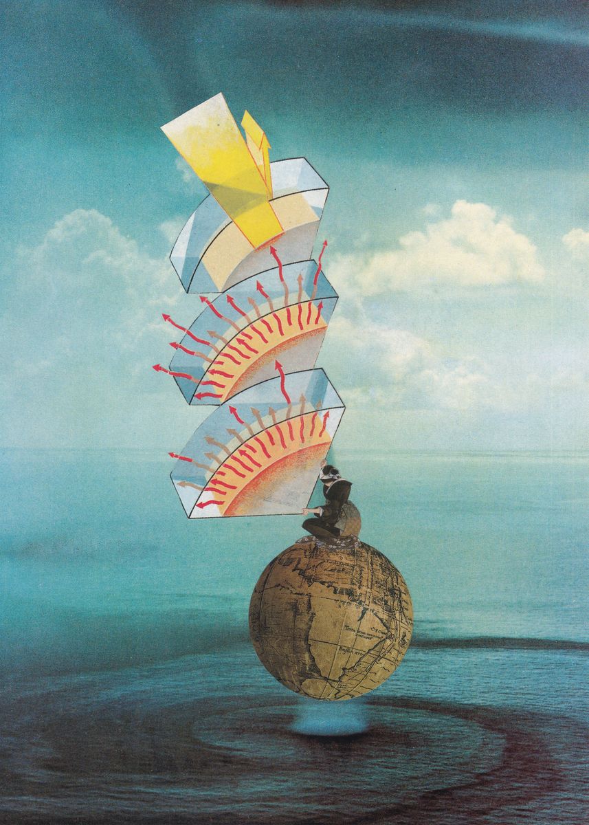 'Heat Wave [collage]' Poster by Lerson Pannawit | Displate