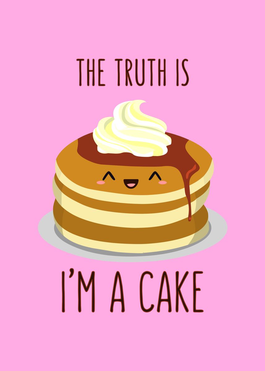 'Sweet Truth' Poster, picture, metal print, paint by Ana Villanueva ...