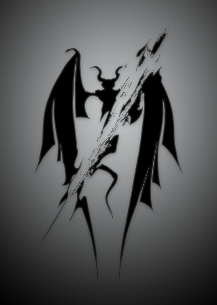 'Shattered Spine Tail Bat' Poster, picture, metal print, paint by ...