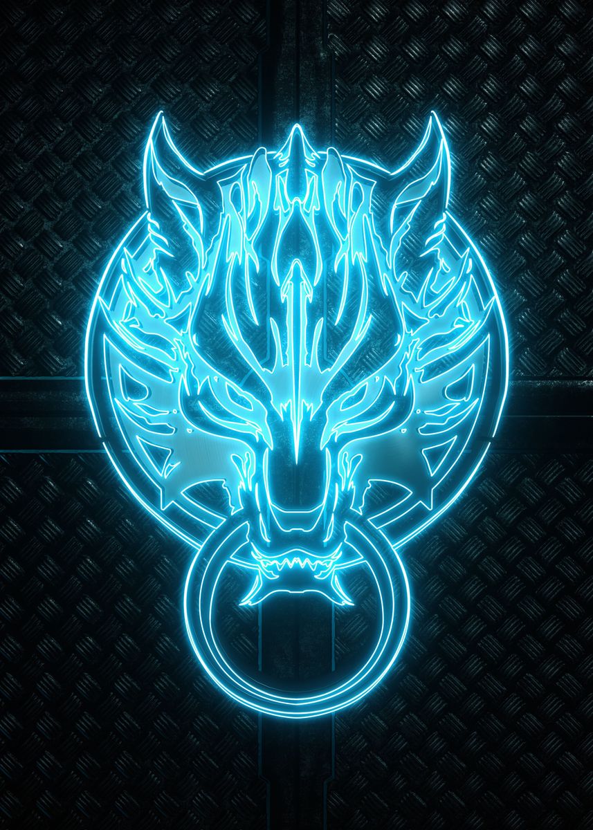 '3D Strife Emblem' Poster, picture, metal print, paint by Jose Barrera ...