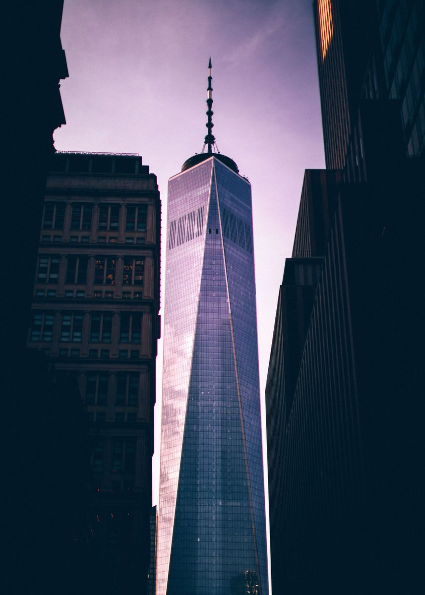 'Freedom Tower' Poster, picture, metal print, paint by Conceptual ...