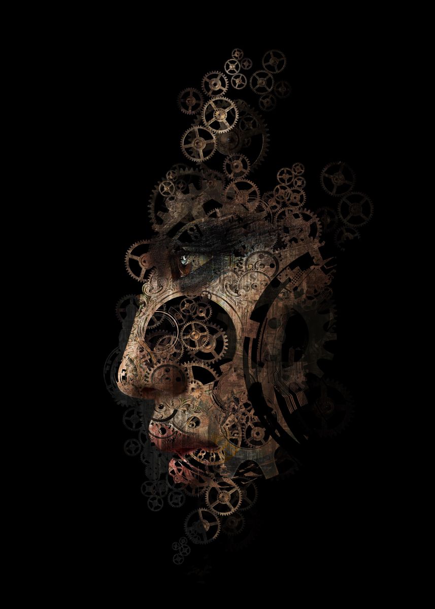 'Tempus Fugit ' Poster, picture, metal print, paint by Randy Monteith ...