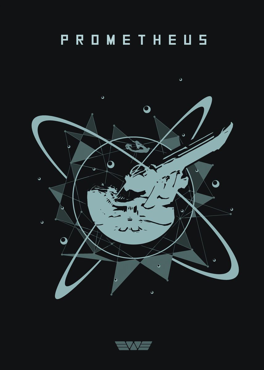 'Prometheus | The Space Jockey' Poster, picture, metal print, paint by ...