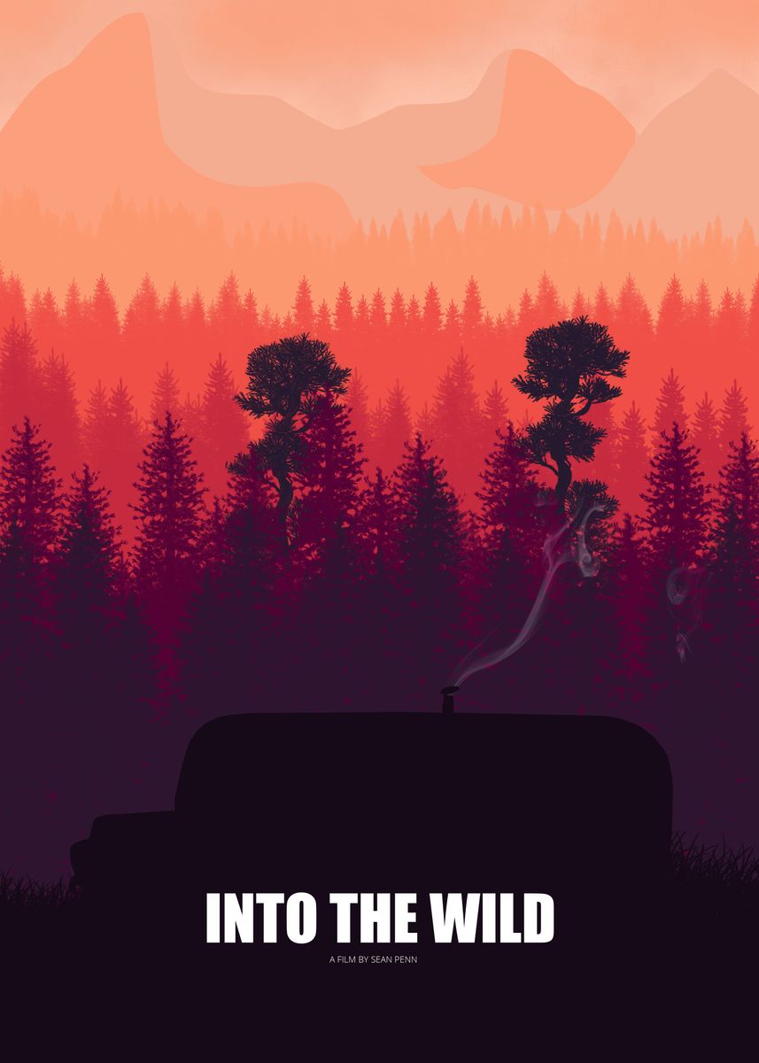'Into the Wild - Minimal Movie Fanart alternative' Poster, picture ...
