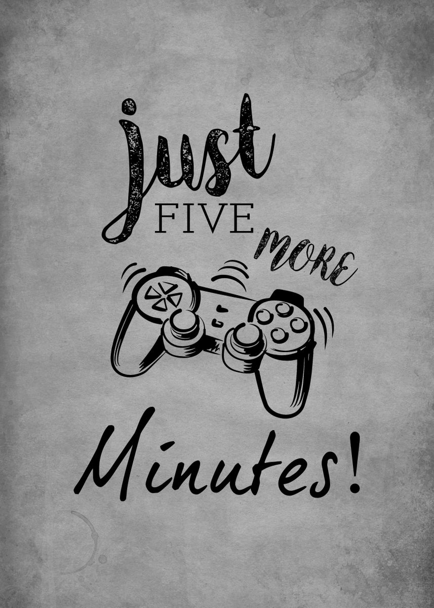 'Just five more minutes!' Poster, picture, metal print, paint by Sascha ...