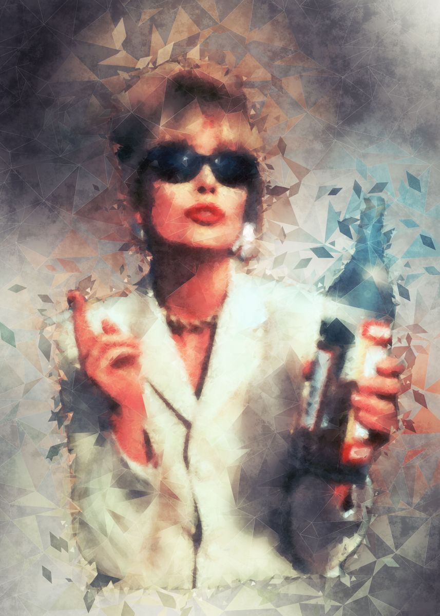 'Ab Fab - Patsy' Poster, picture, metal print, paint by Rusku ...