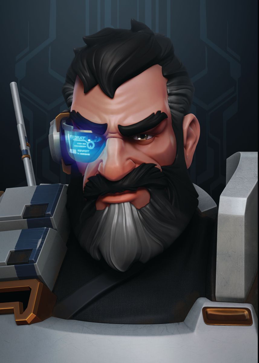 'Gavin, the Originator' Poster, picture, metal print, paint by Dark ...