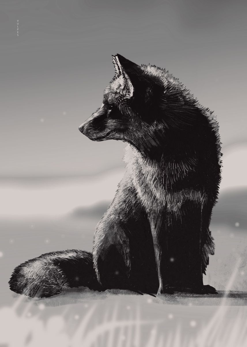 'Fox' Poster by Retina Creative | Displate