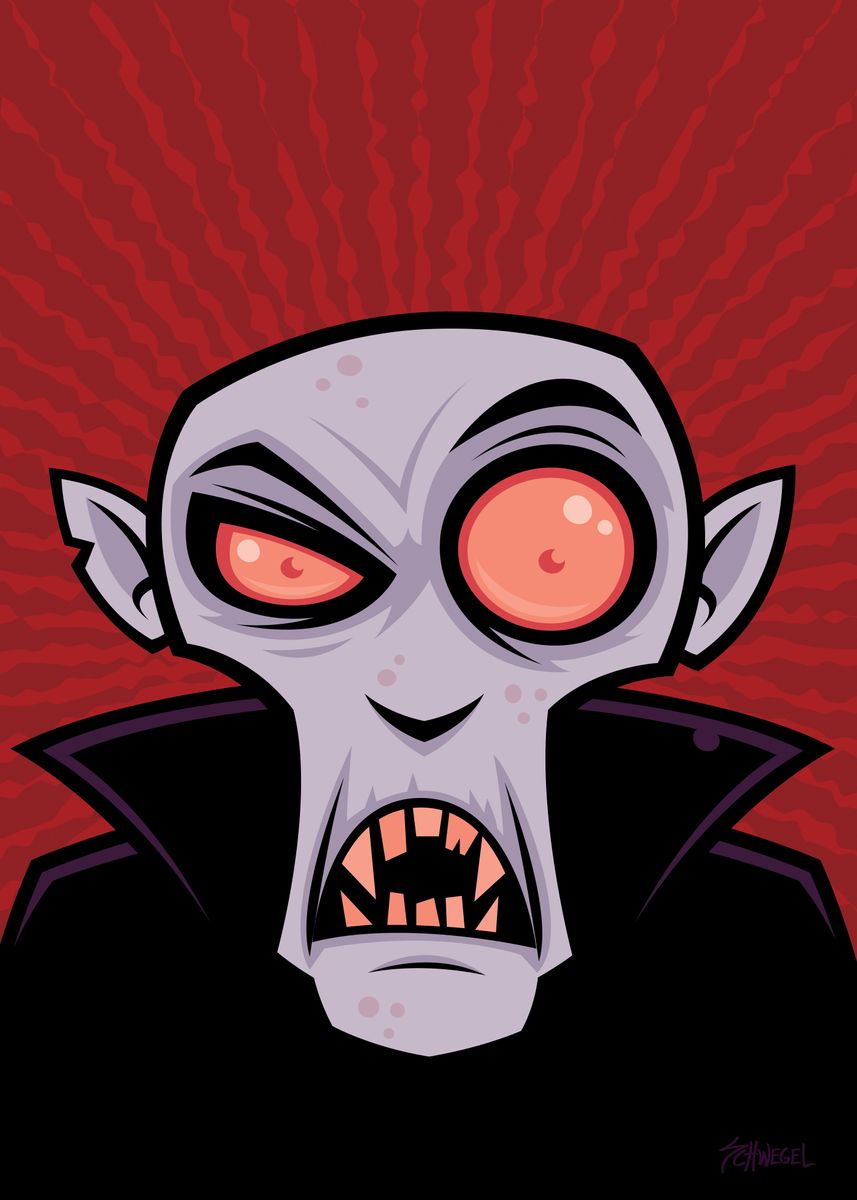 'Count Dracula' Poster by John Schwegel | Displate