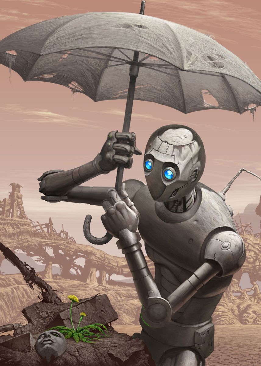 'Protector' Poster, picture, metal print, paint by James Beveridge ...