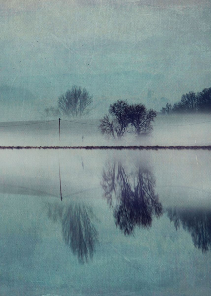 'Misty Mirror' Poster by Dirk Wüstenhagen | Displate