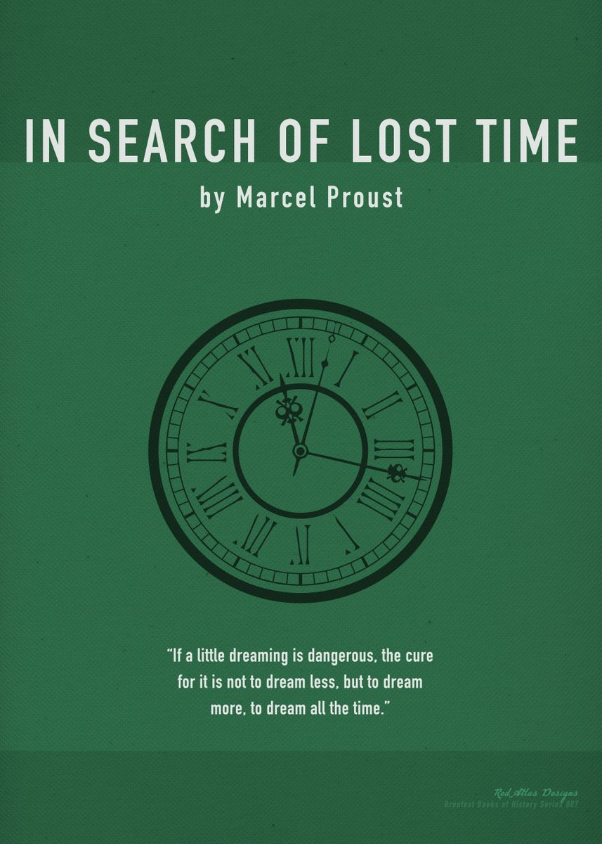 'In Search of Lost Time Greatest Books Series 007' Poster, picture ...