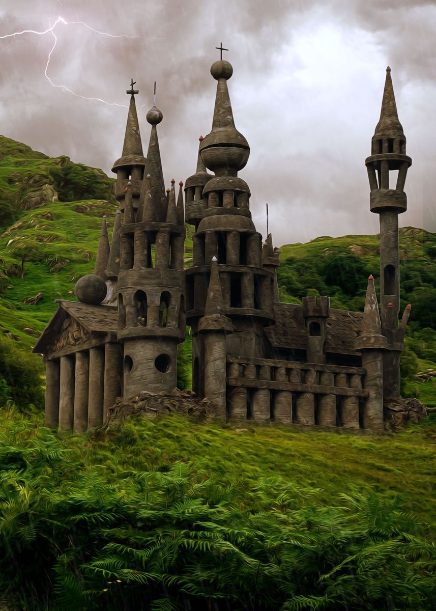 'Castle' Poster by | Displate