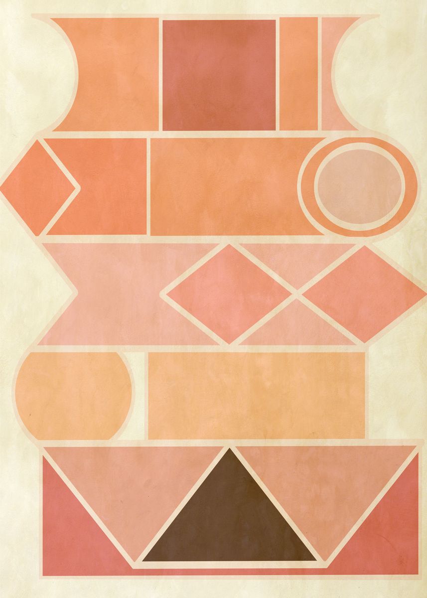 'Mosaic Totem' Poster by MIRIMO design | Displate