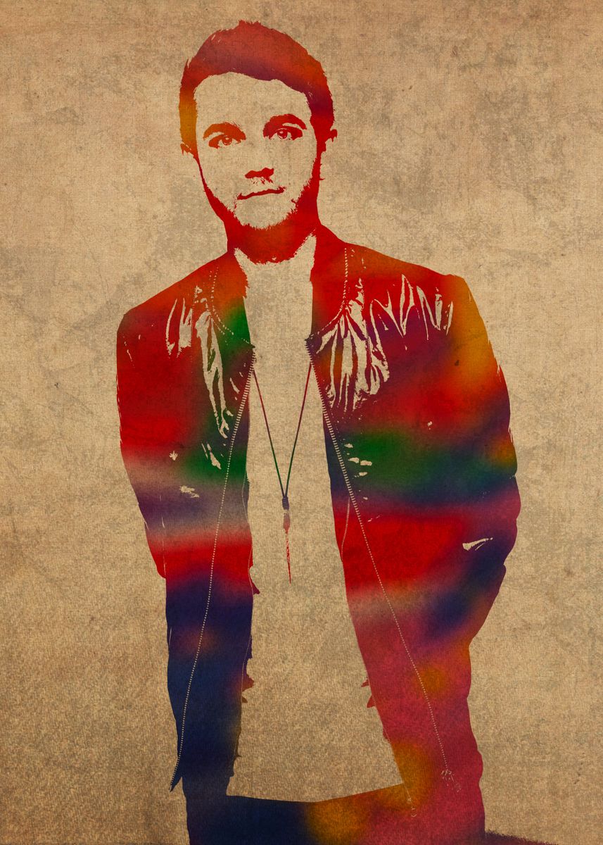 'Zedd Watercolor Portrait' Poster by Design Turnpike | Displate
