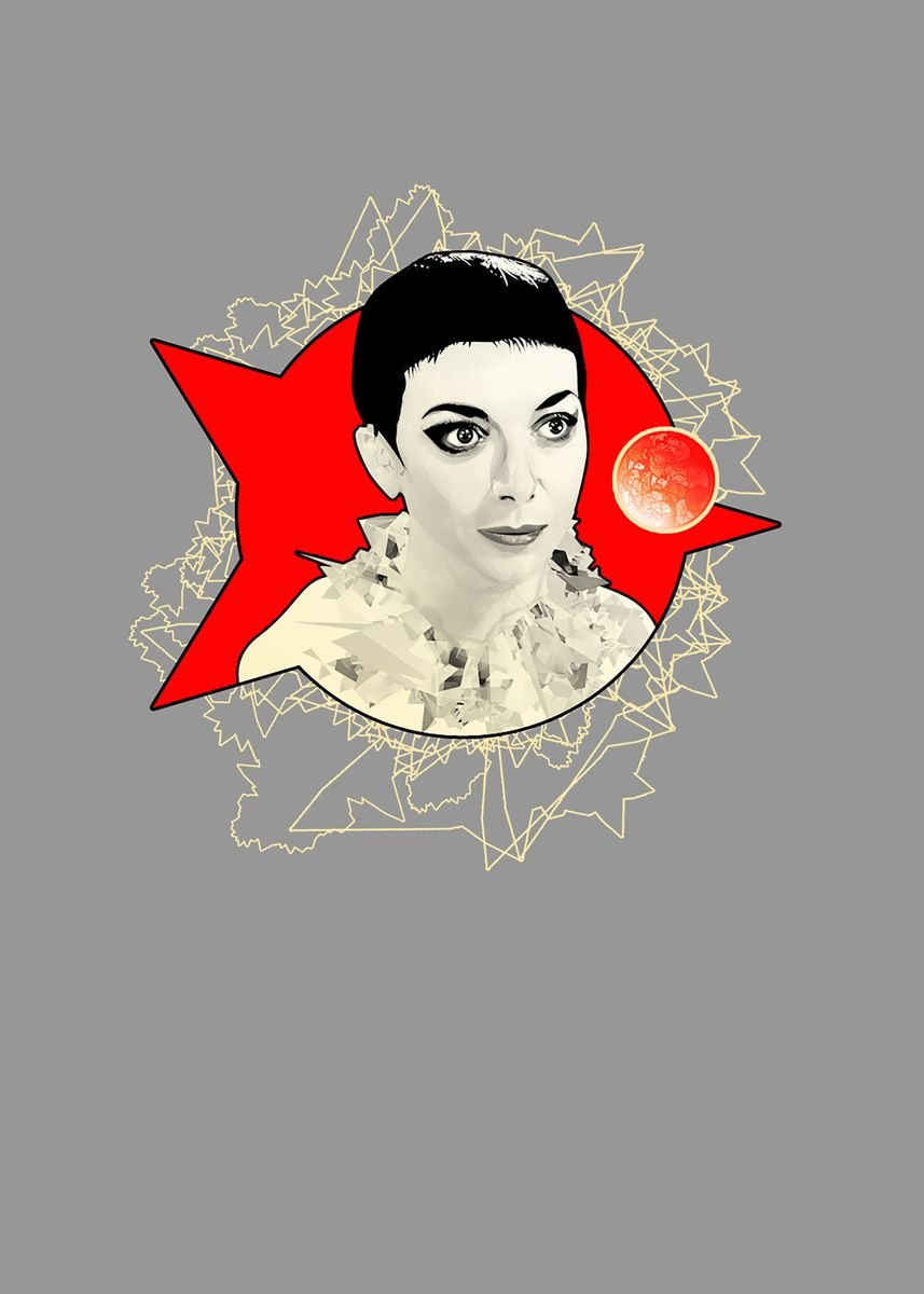 'Servalan Illustration Art' Poster by Mr Zero | Displate