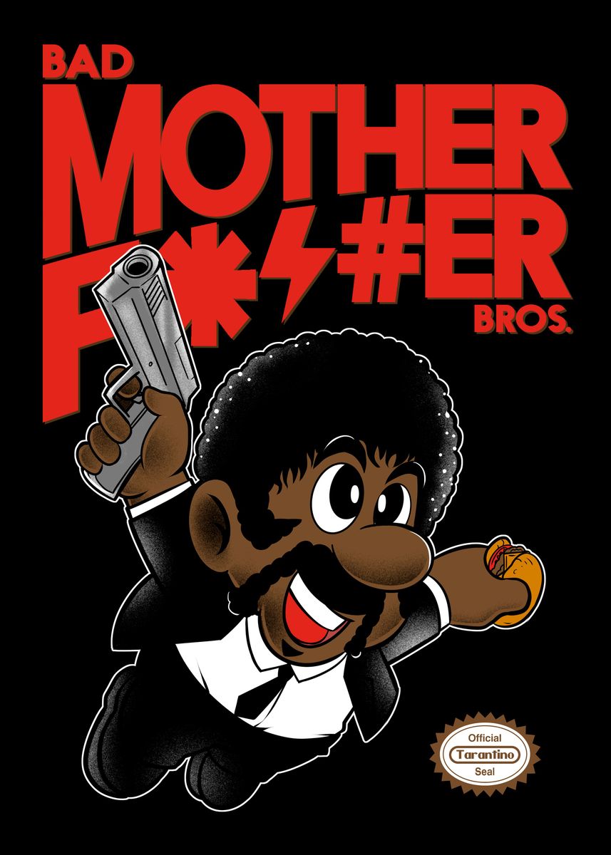 'Bad... Bros' Poster, picture, metal print, paint by Denis Orio Ibañez ...