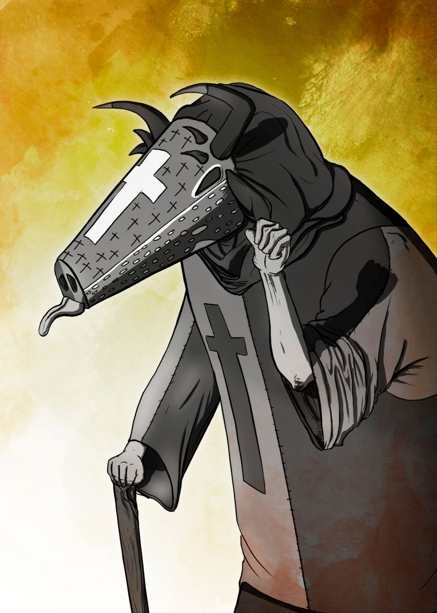 'Wise Devil' Poster, picture, metal print, paint by David Ponce Vispo ...