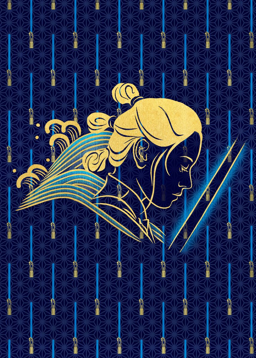 'Rey' Poster, picture, metal print, paint by Star Wars | Displate