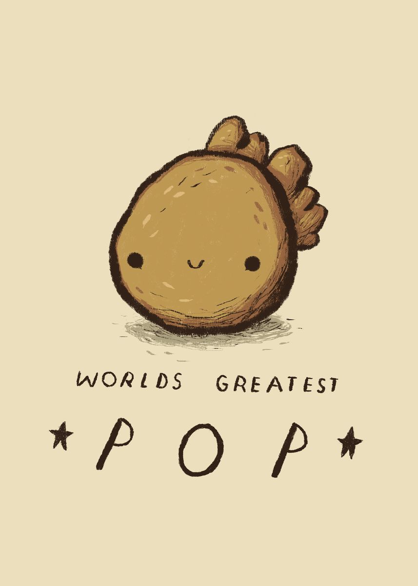 'worlds greatest pop' Poster, picture, metal print, paint by Louis ...