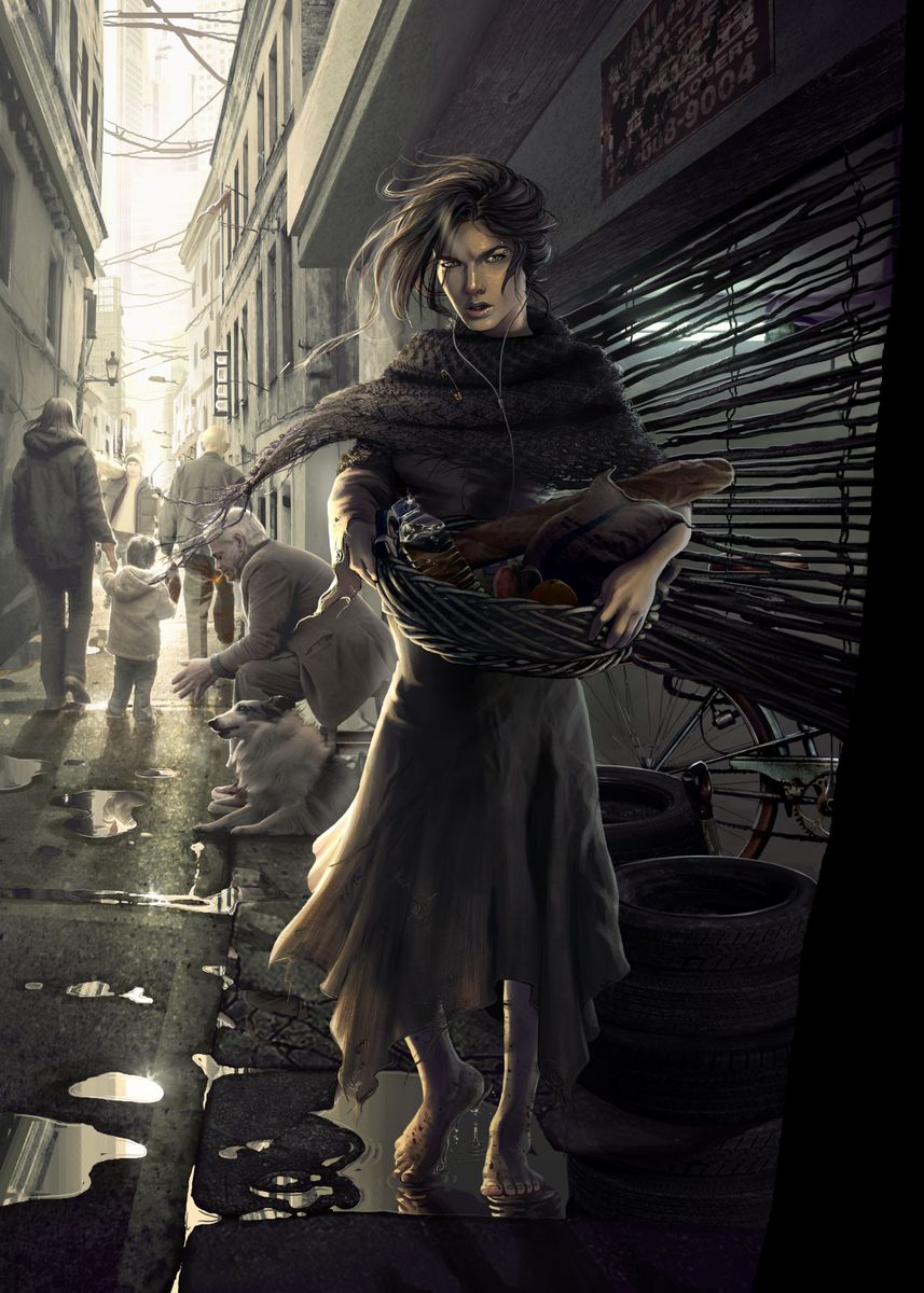 'Urban is the New Rural' Poster, picture, metal print, paint by Eran ...