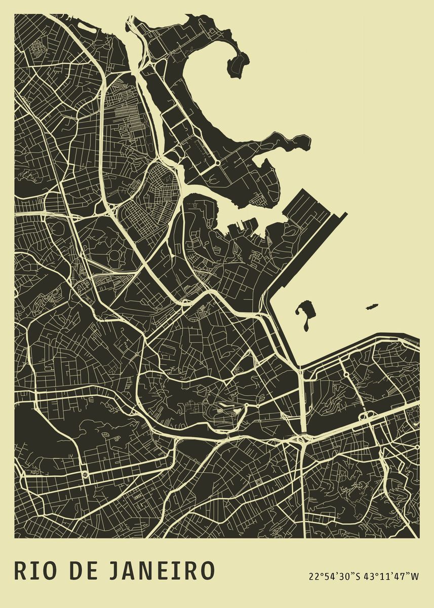 'Rio de Janeiro' Poster by Kitsune Yumiko | Displate