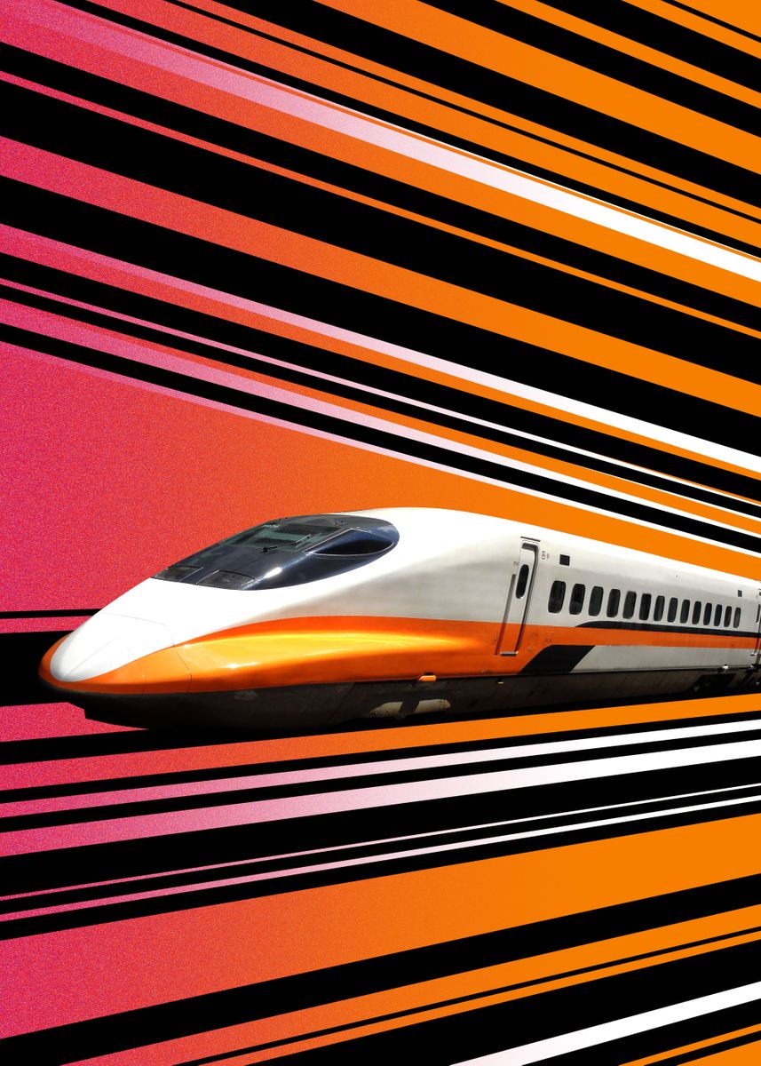 'THSR' Poster, picture, metal print, paint by Mr Jackpots | Displate