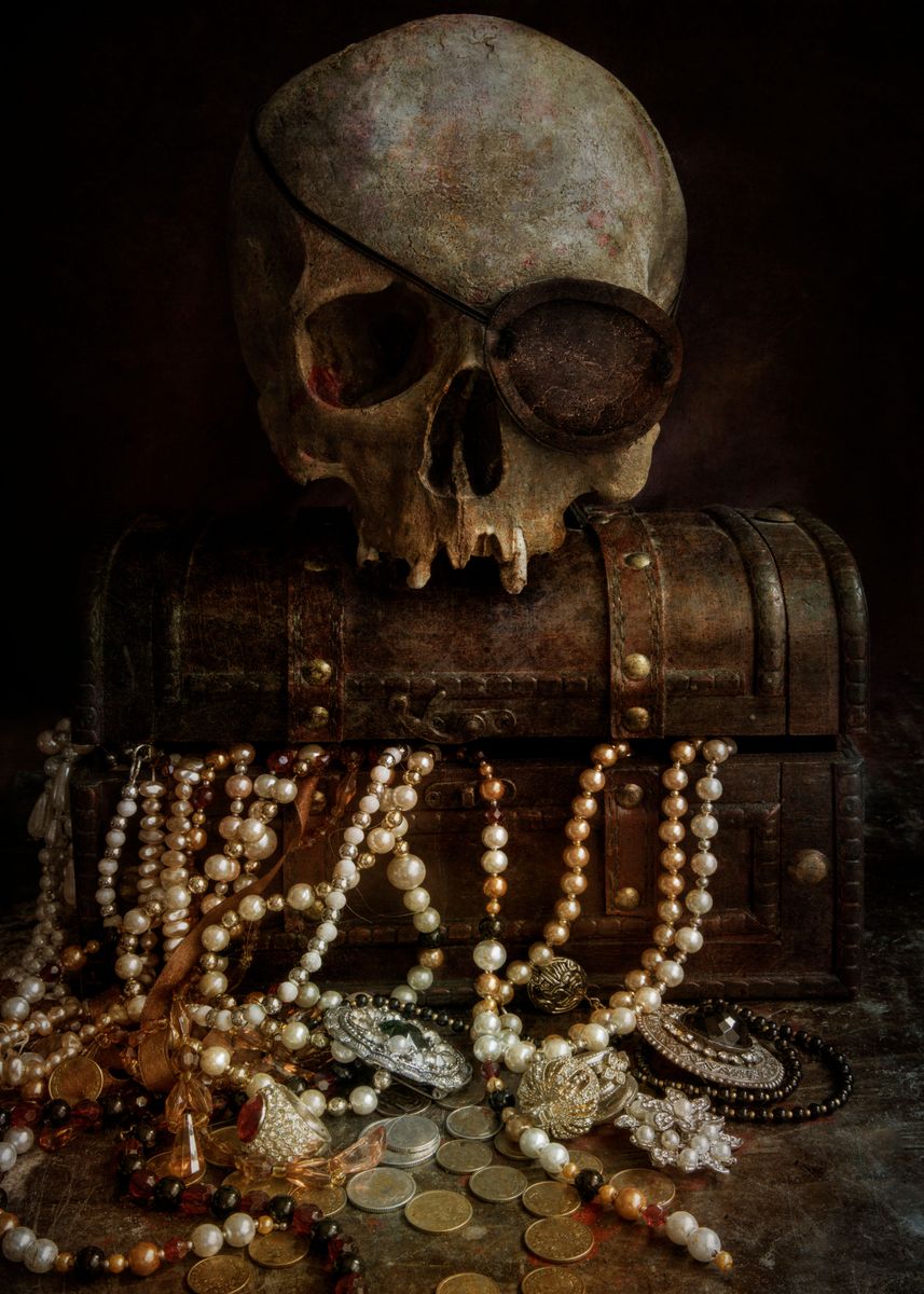 'Forgotten treasure' Poster by Jaroslaw Blaminsky | Displate