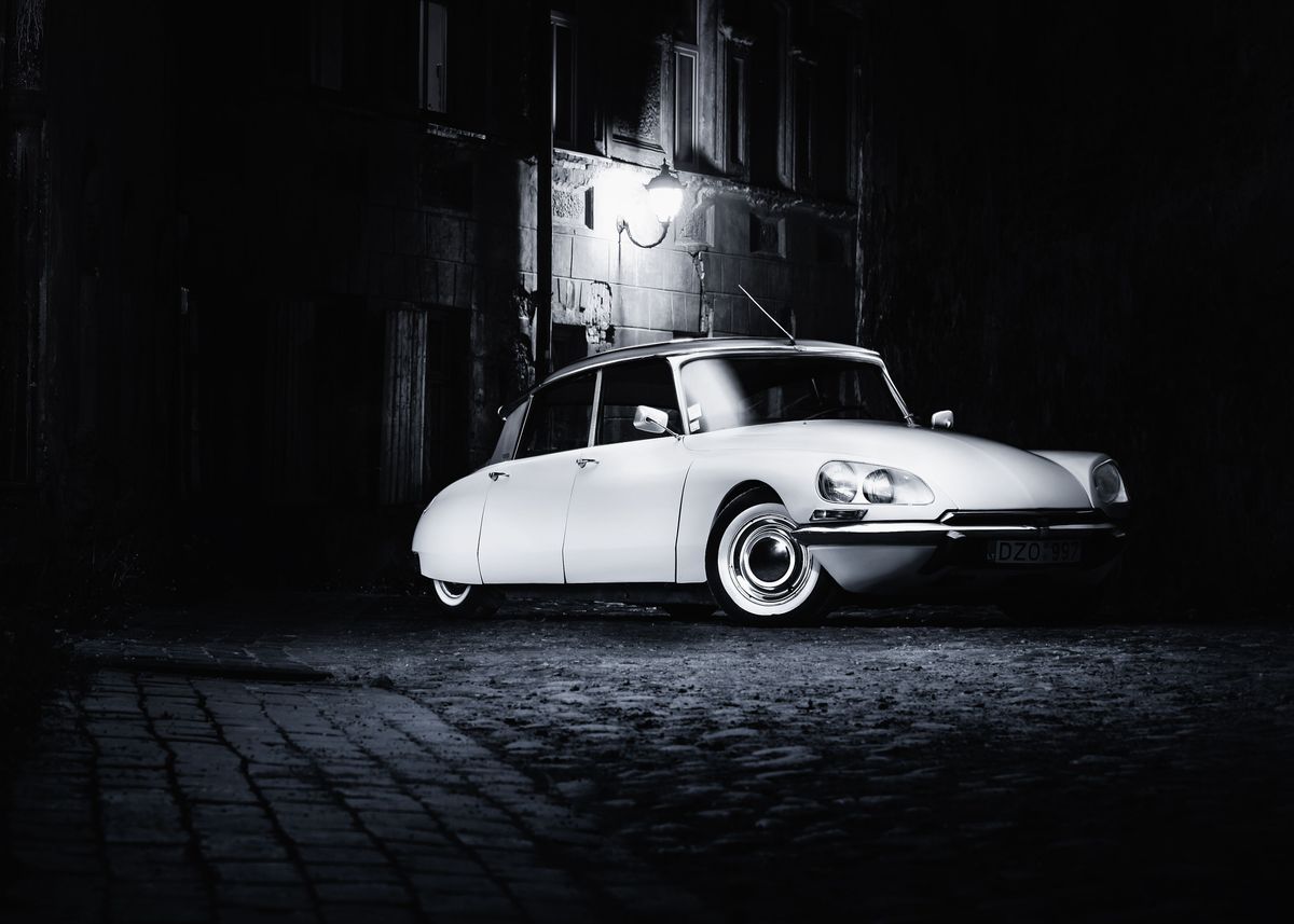 'Citroen DS' Poster by Martynas | Displate