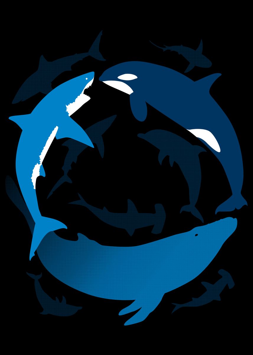 'Loop swimming' Poster, picture, metal print, paint by Alberto Perez ...