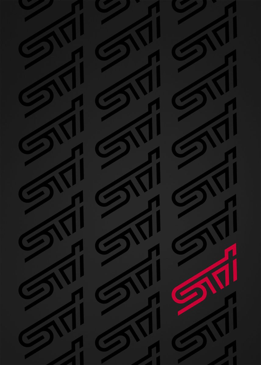 'STI pattern' Poster, picture, metal print, paint by Alexandar Markovic ...