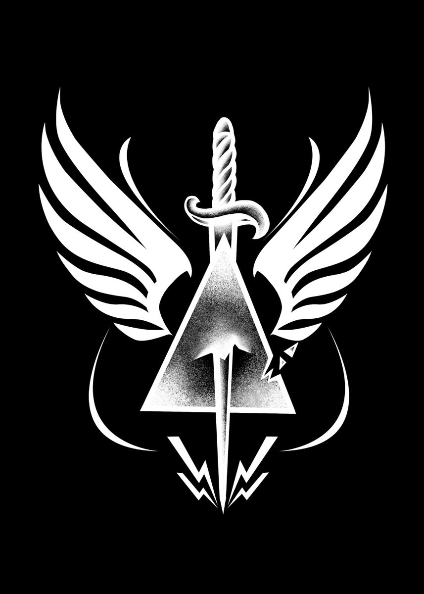 'Dangerous Dagger' Poster, picture, metal print, paint by design by ...