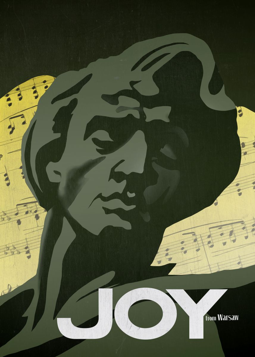 'Joy' Poster, picture, metal print, paint by Eden Design | Displate