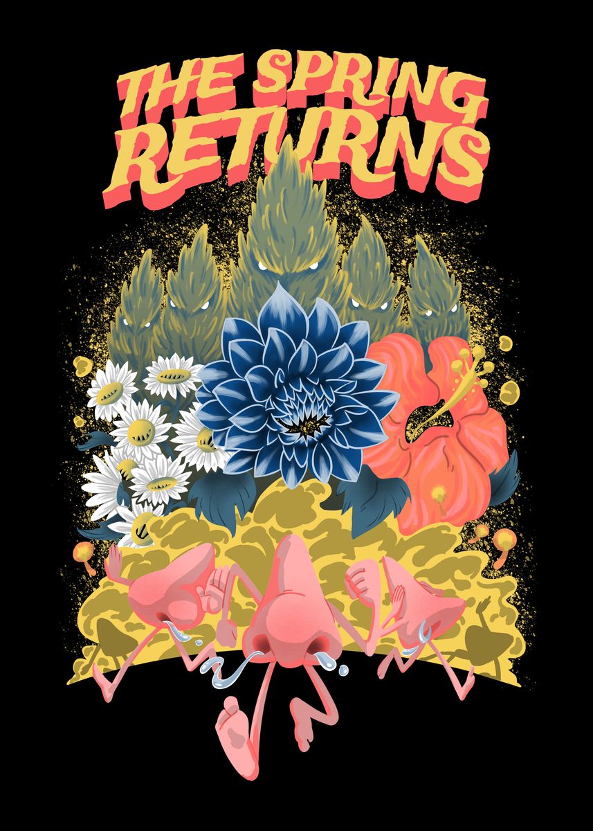'The Spring Returns' Poster, picture, metal print, paint by Diego ...