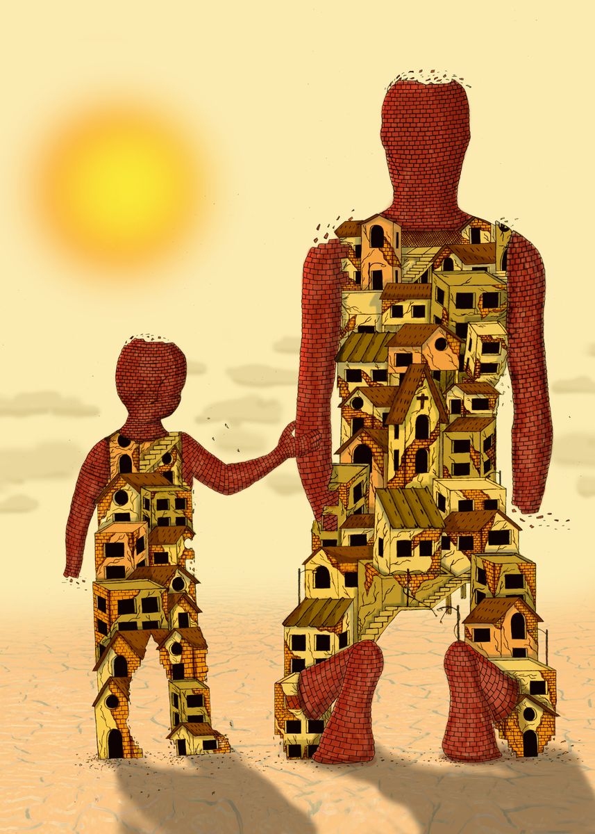 'No Hope' Poster, picture, metal print, paint by Felipe Navega | Displate