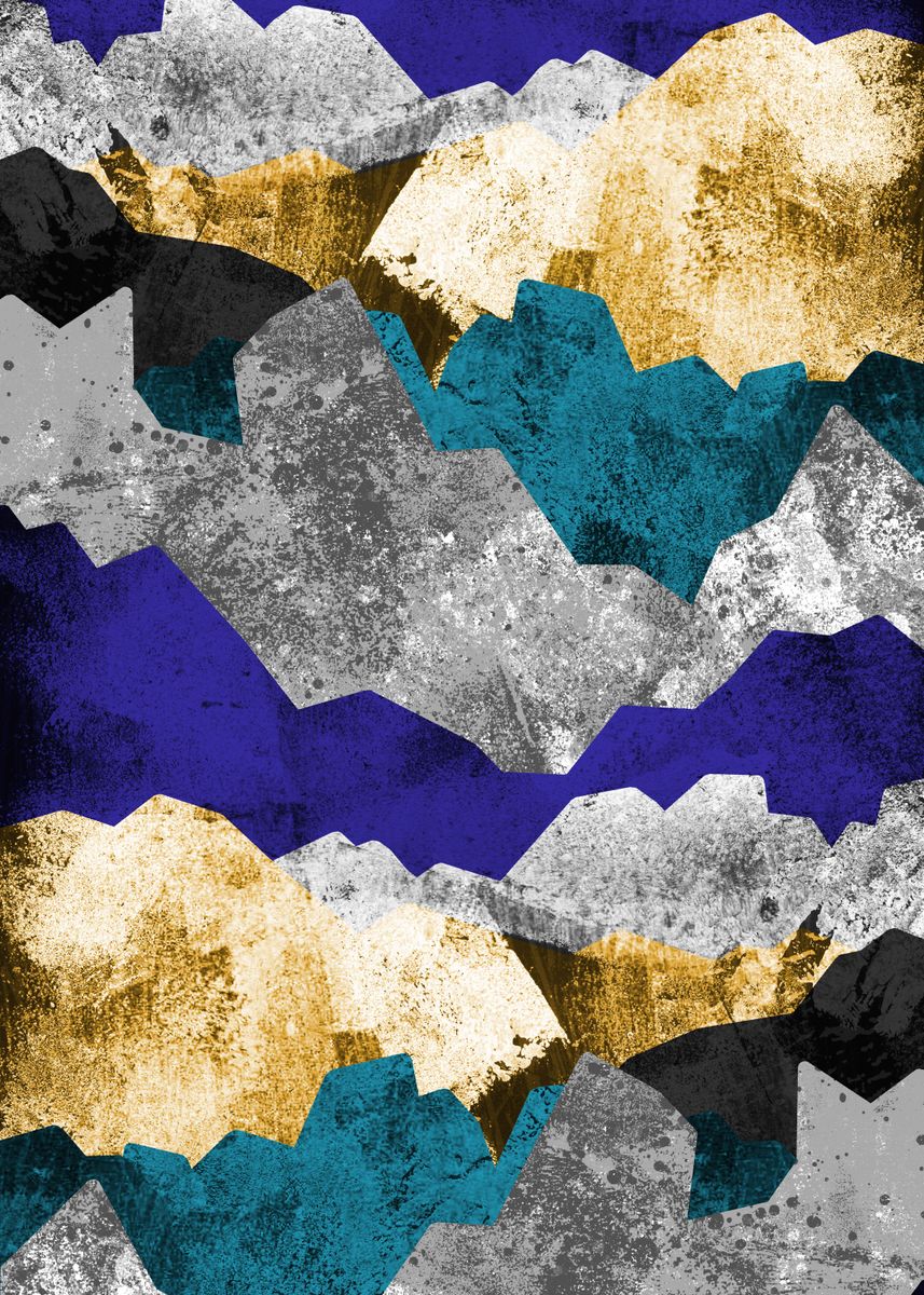 'Rocks and Stones' Poster by Steve Wade | Displate