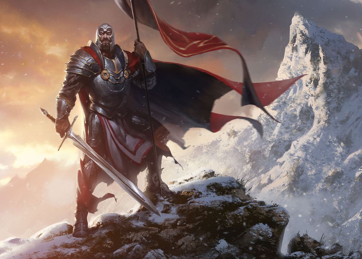 'Human Overlord' Poster by Grzegorz Rutkowski | Displate