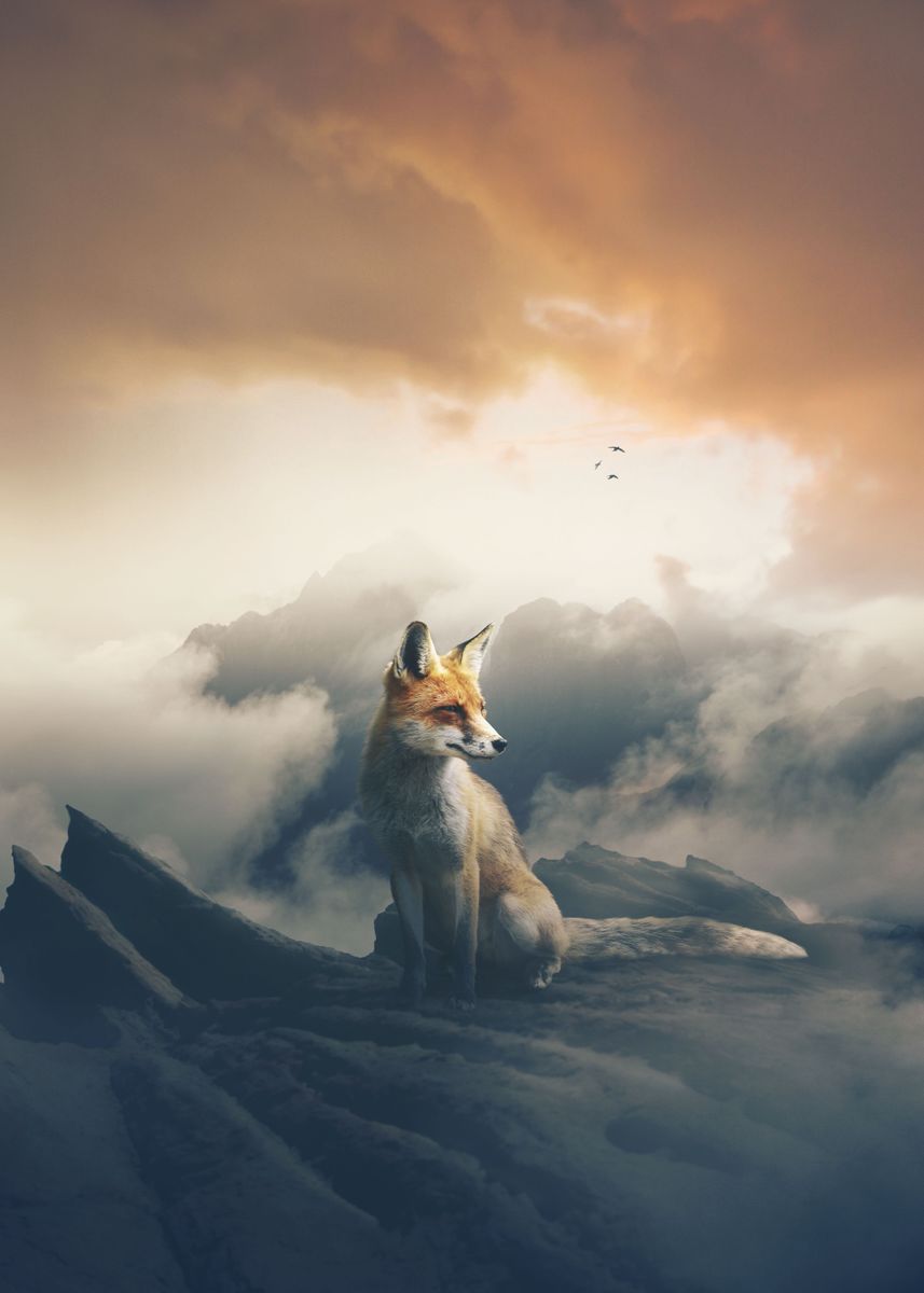 'The observer' Poster, picture, metal print, paint by Albulena Panduri ...