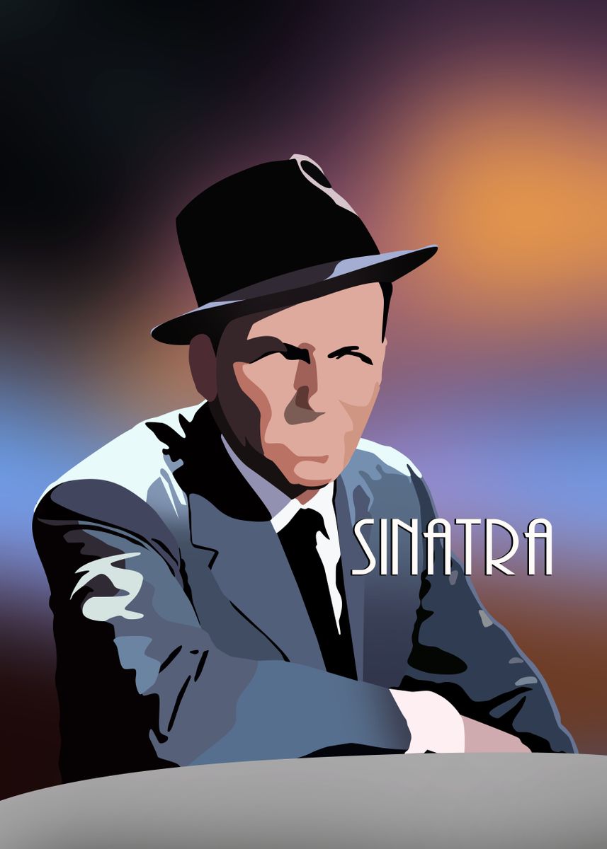 'Frank Sinatra' Poster, picture, metal print, paint by Minemax Posters ...