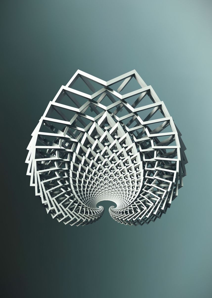 'Frame Field 03' Poster, picture, metal print, paint by Tom Beddard ...