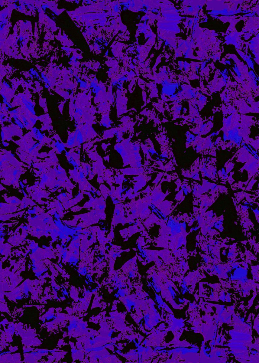 'graffiti purple by gasponce' Poster by gasponce art | Displate