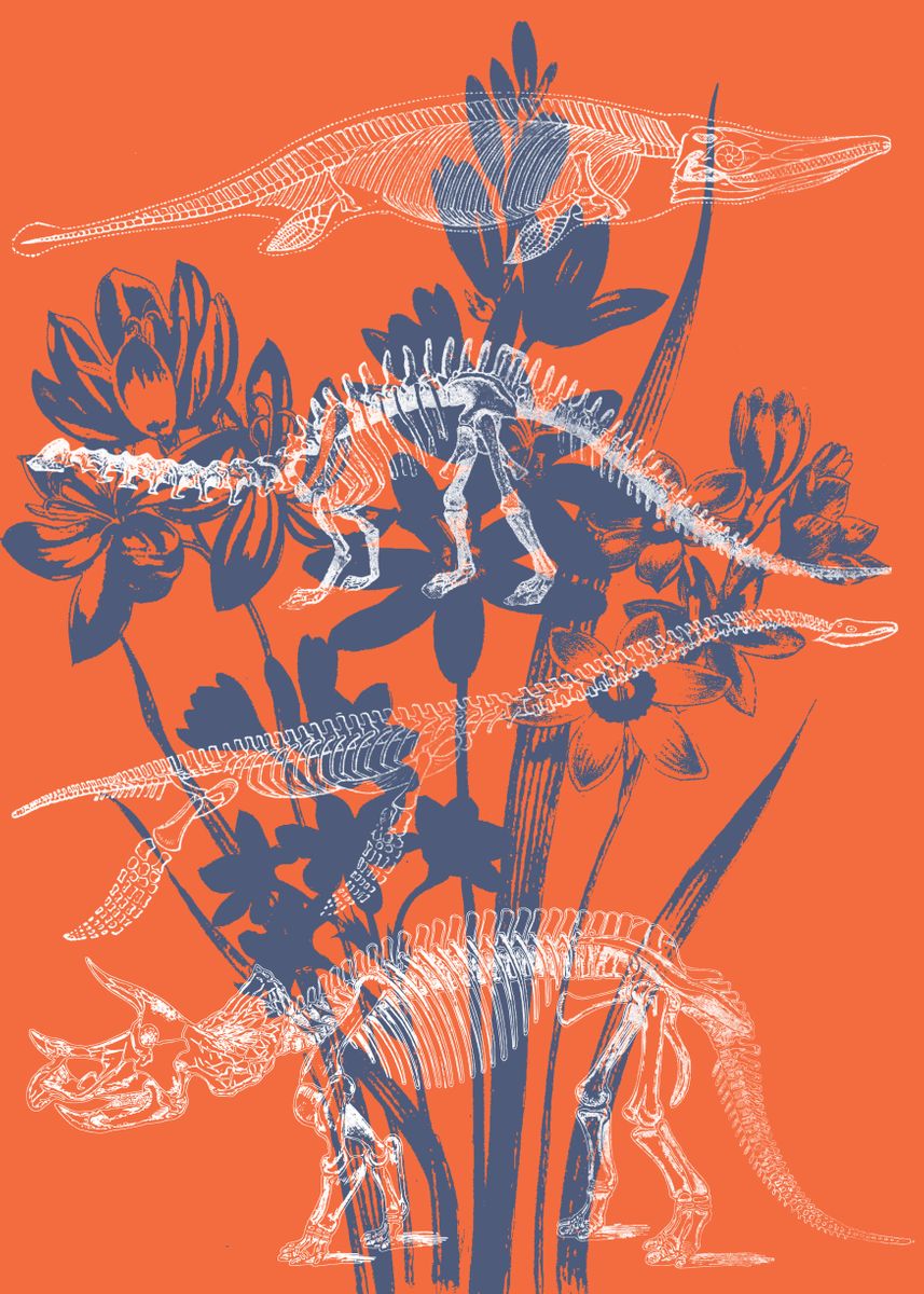 'Extinction brings life ' Poster, picture, metal print, paint by ...