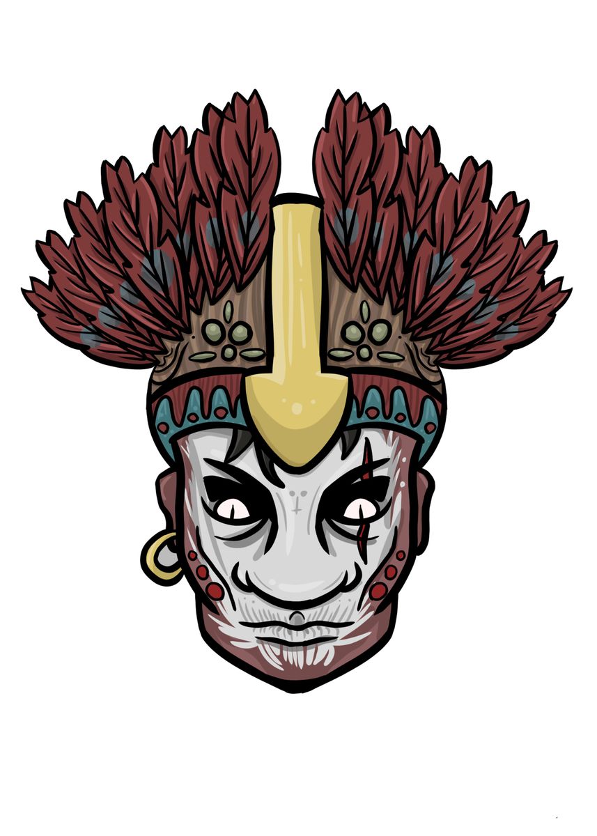 'Shaman Prince' Poster by Ivo Dimitrov | Displate