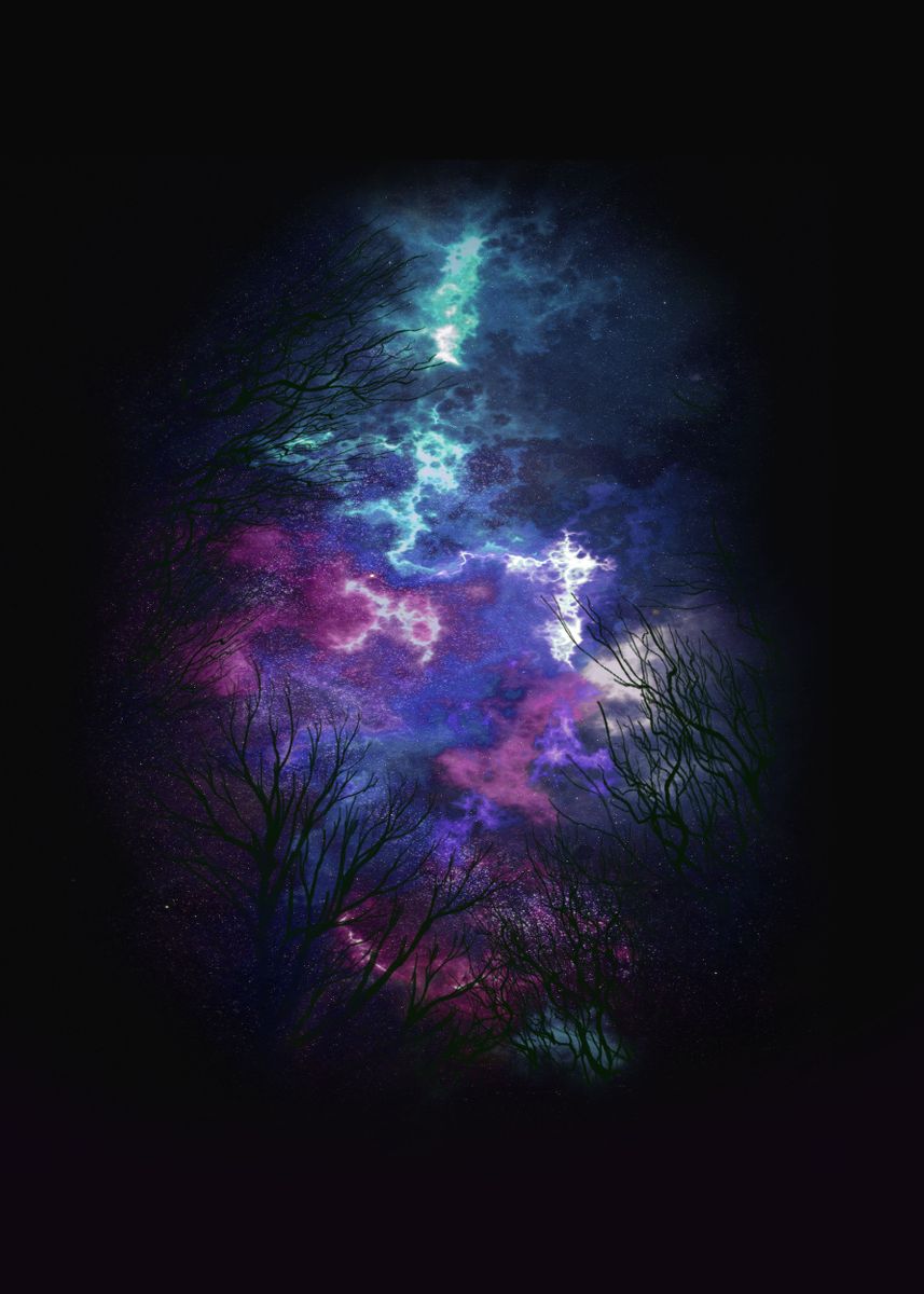 'Sad Scene' Poster, picture, metal print, paint by Rey | Displate