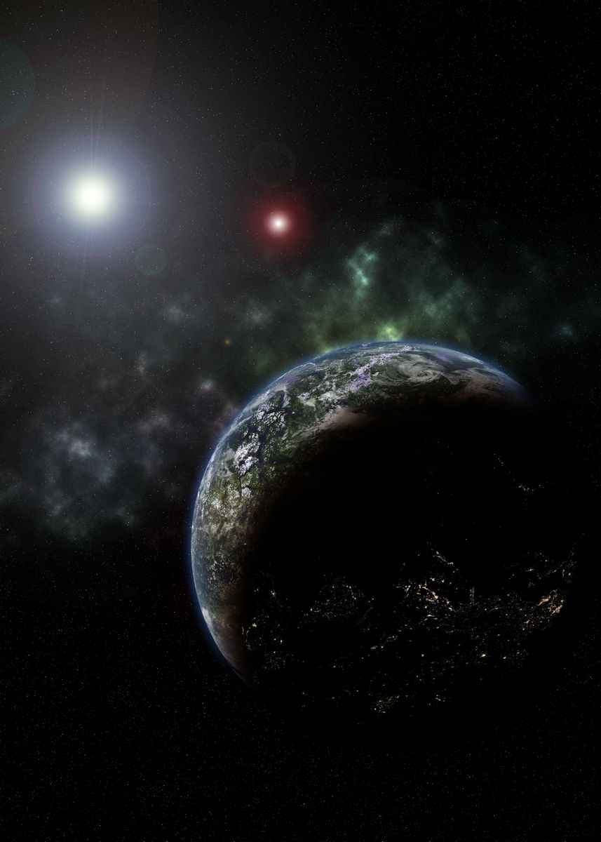 'Colonization of Alpha Centauri is inevitable' Poster, picture, metal ...