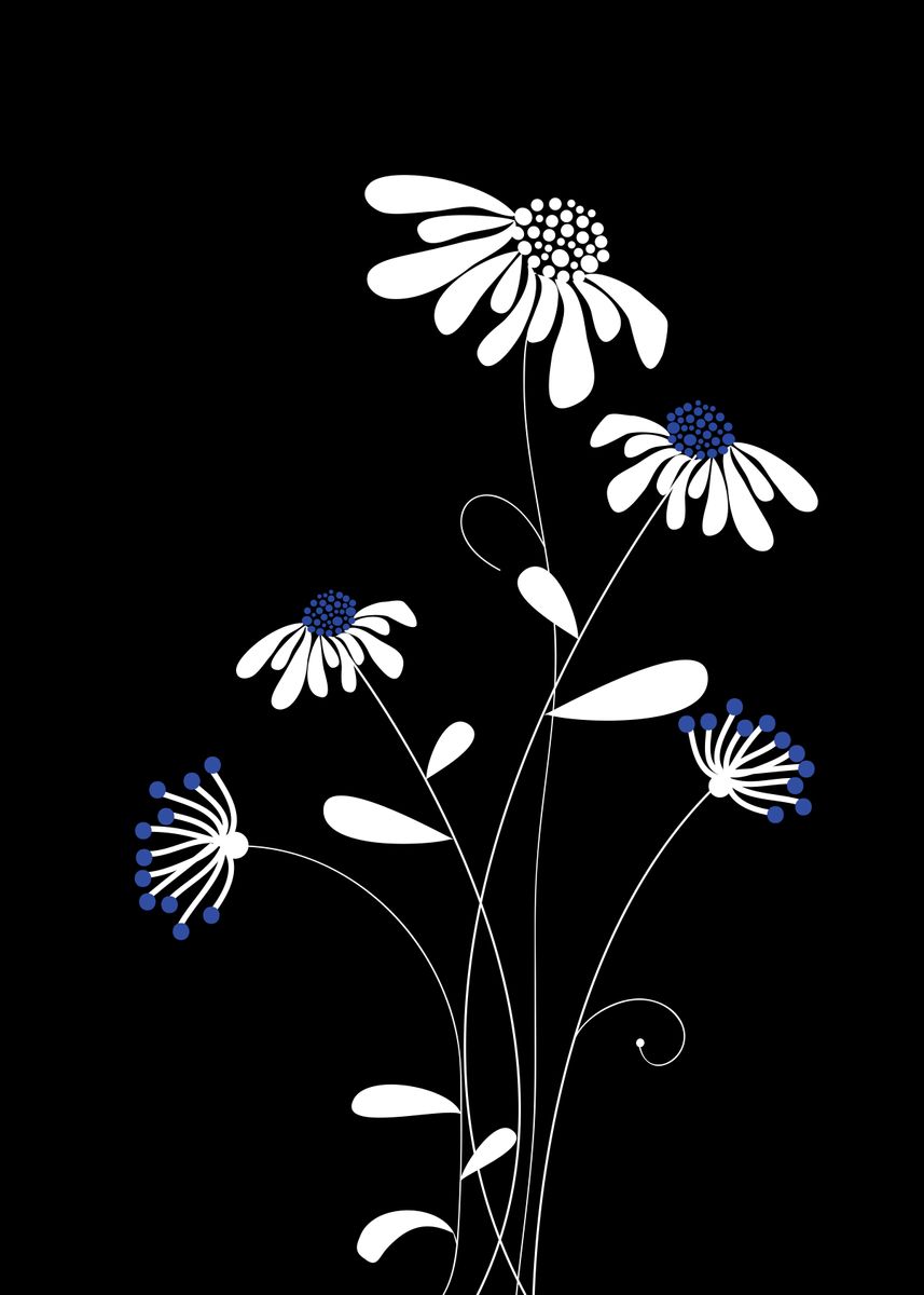 'Flower Art' Poster, picture, metal print, paint by Taslima Akter ...