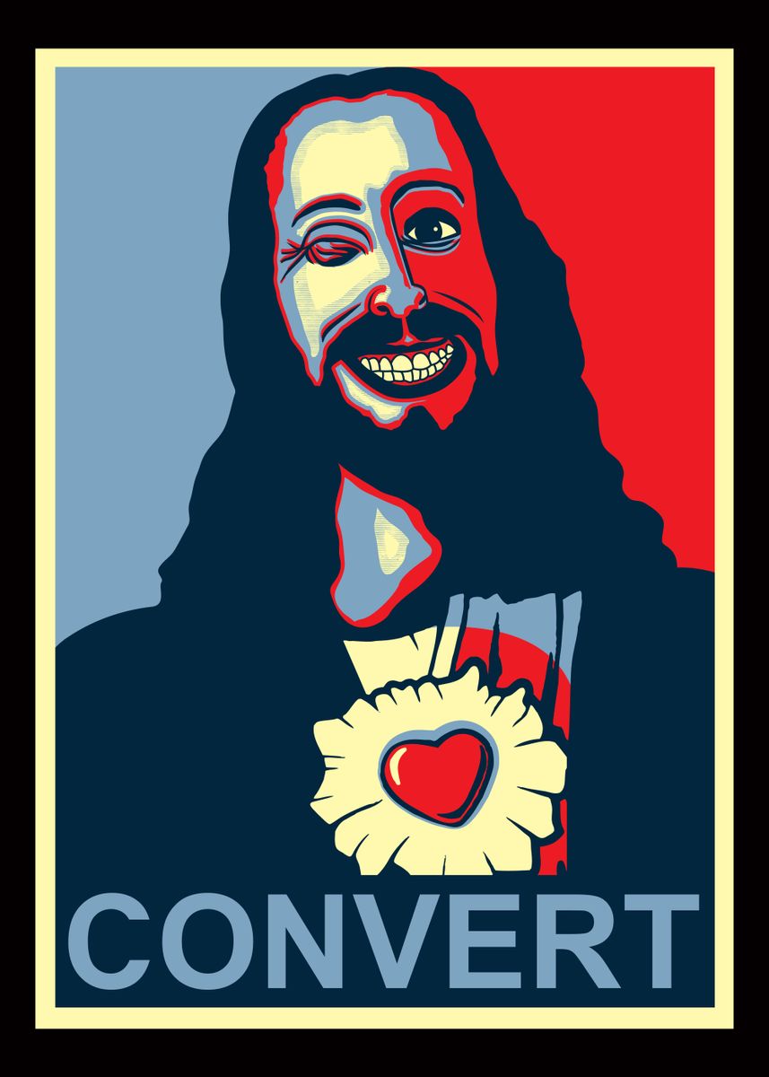 'Convert' Poster by Dale Hutchinson | Displate