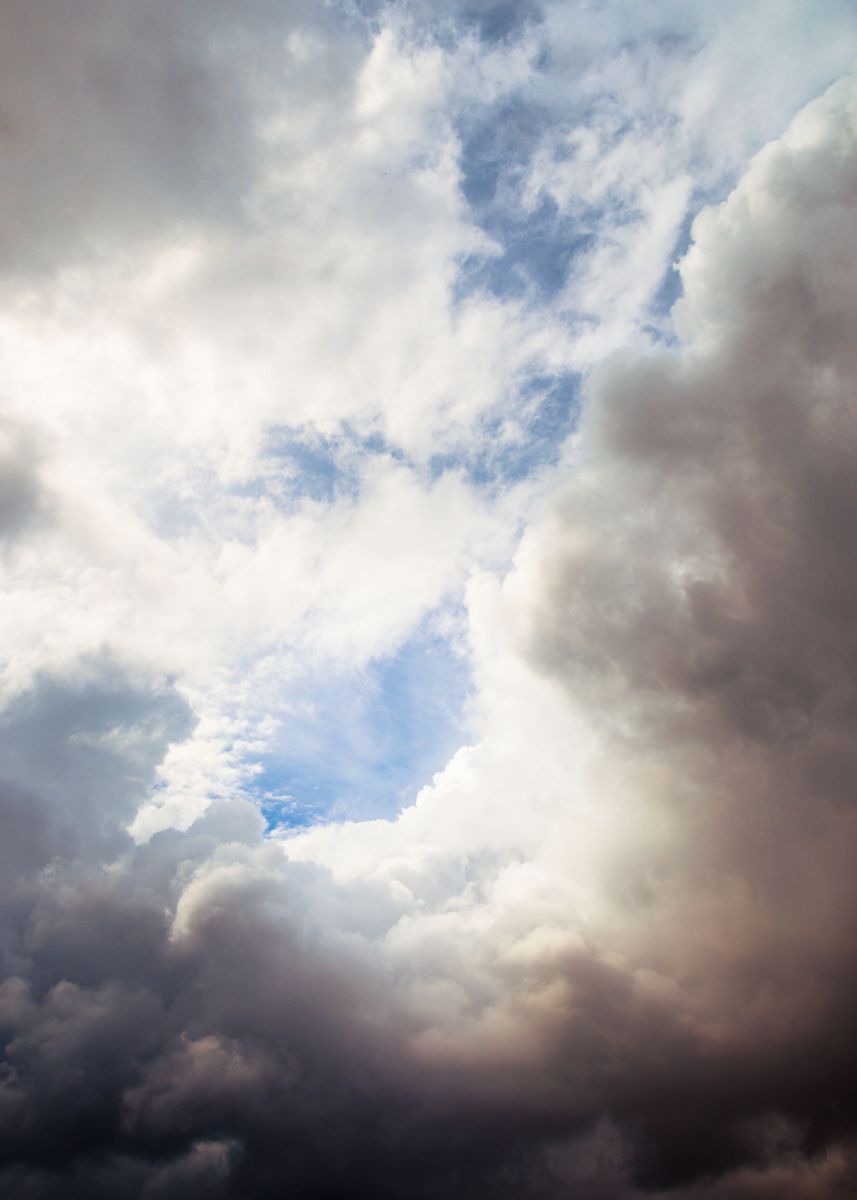 'Cloudy sky' Poster by Inga Linder | Displate