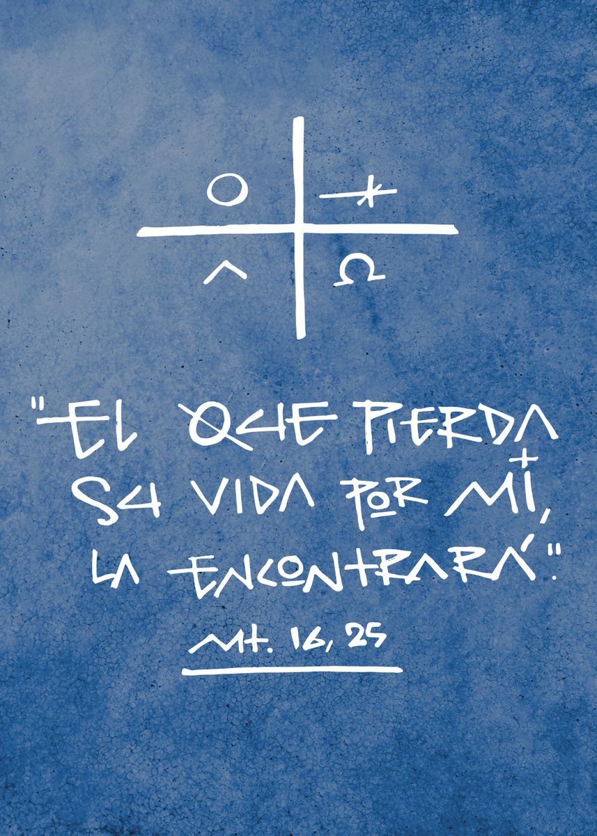 religious-christian-phrase-in-spanish-poster-picture-metal-print