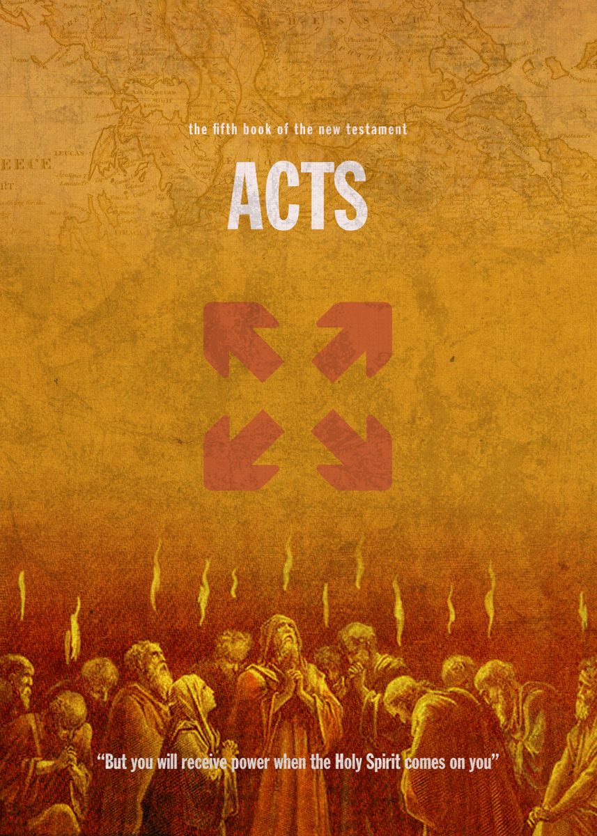'Acts Books Of The Bible Series New Testament' Poster, picture, metal ...